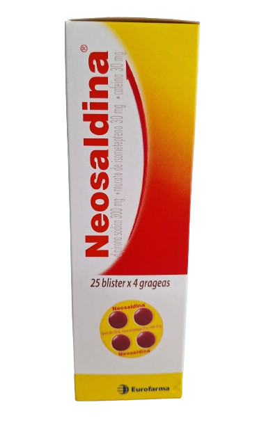 Neosaldina Caja X 30 Tabletas - Analgésico y Antiespasmódico al Por Mayor